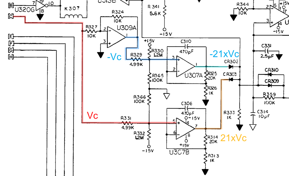 Keithley 224 Programmable Current Source - Compliance voltage limit repair